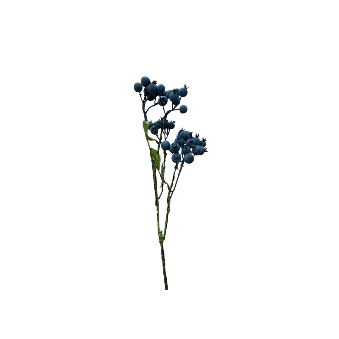 Blueberry Sprig (Small Cluster) - 20''– Landen Furniture & Decor