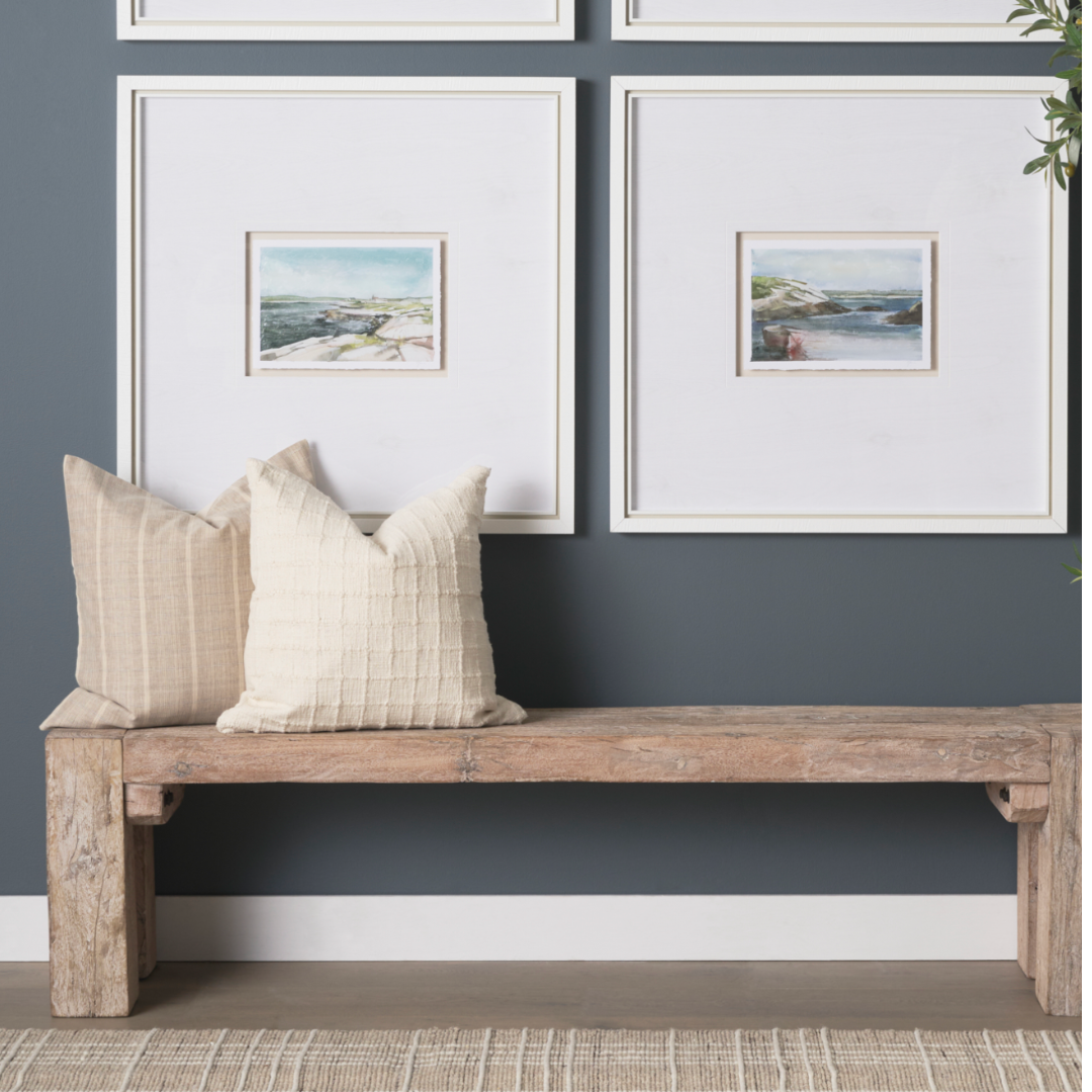McArthur Reclaimed Wood Bench - Whitewash Finish– Landen Furniture & Decor
