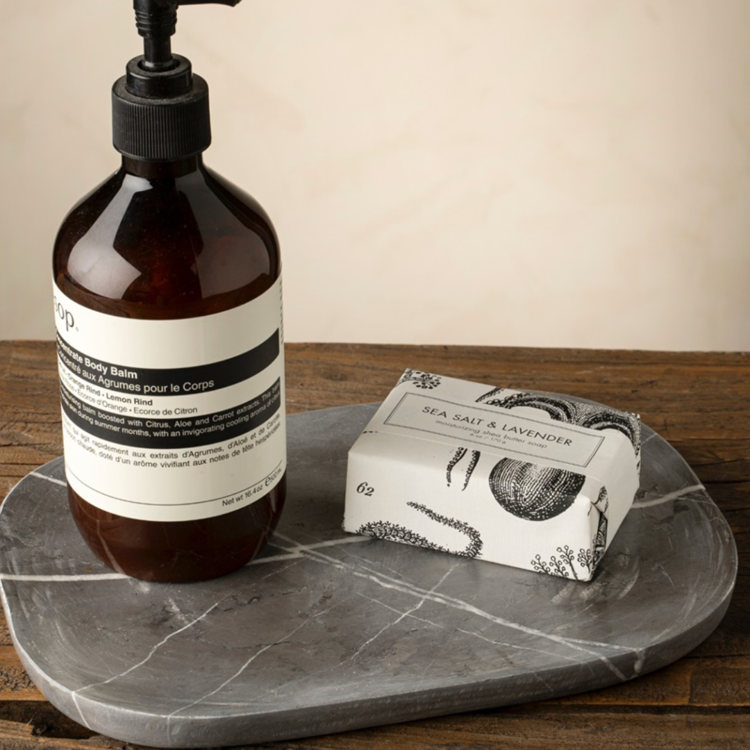 Italian Marble Tray, Medium– Landen Furniture & Decor