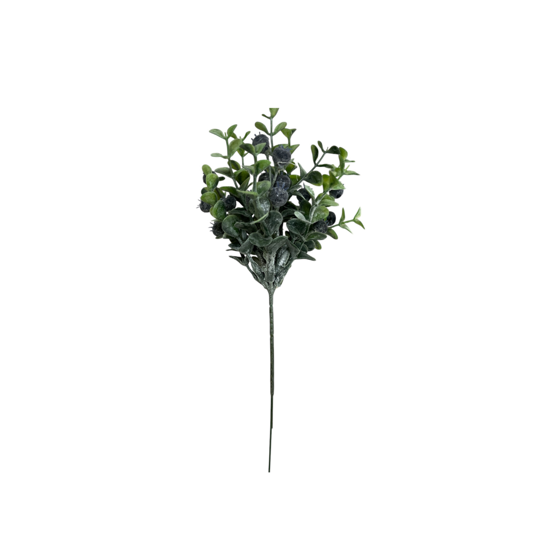 Eucalyptus and Blueberry Sprig - 7''– Landen Furniture & Decor