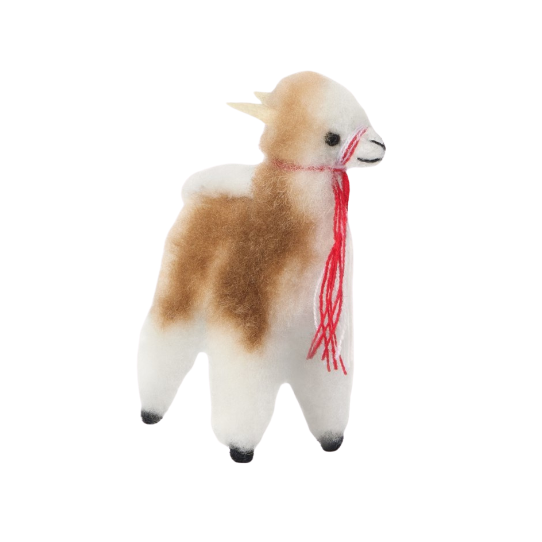 Mini Vicuña Stuffed Animal - Beige– Landen Furniture & Decor
