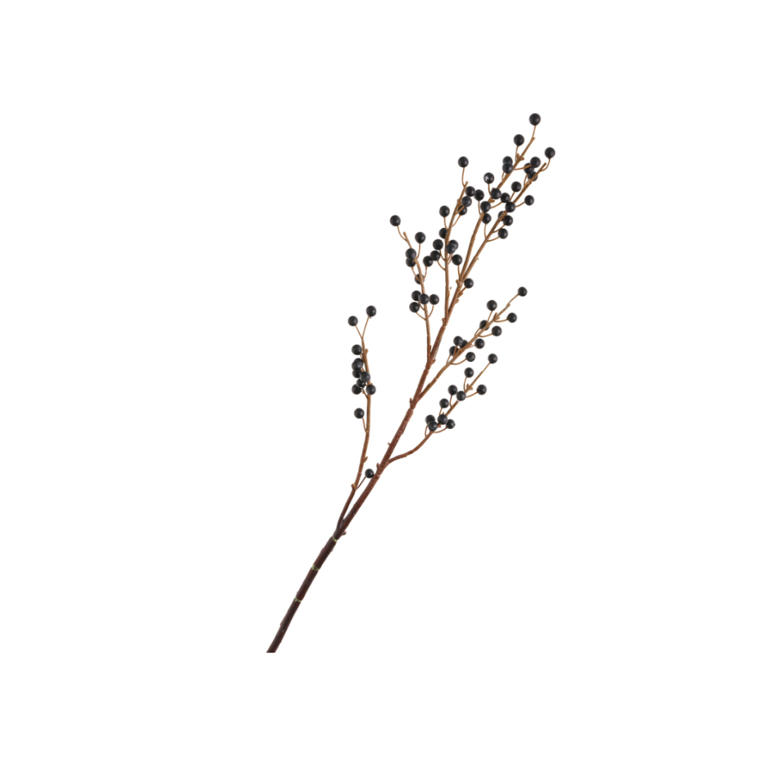 Berry Sprig - Black– Landen Furniture & Decor